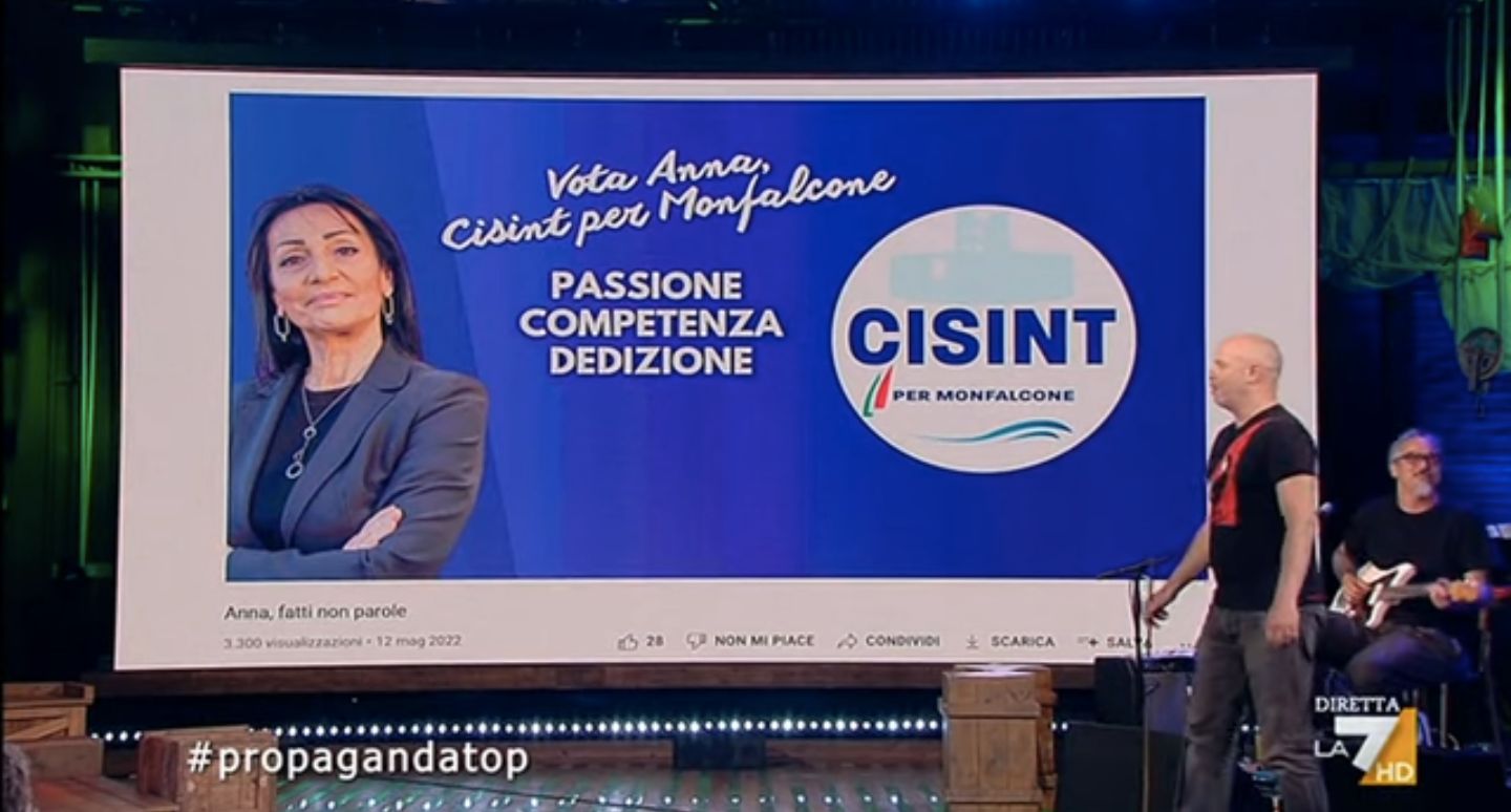 Anna Cisint su La7, il suo inno finisce in onda a Propaganda live • Il ...